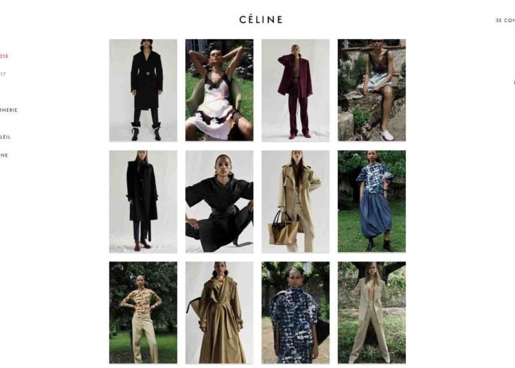 Paris fashion house Celine makes e-commerce debut on sophisticated ...